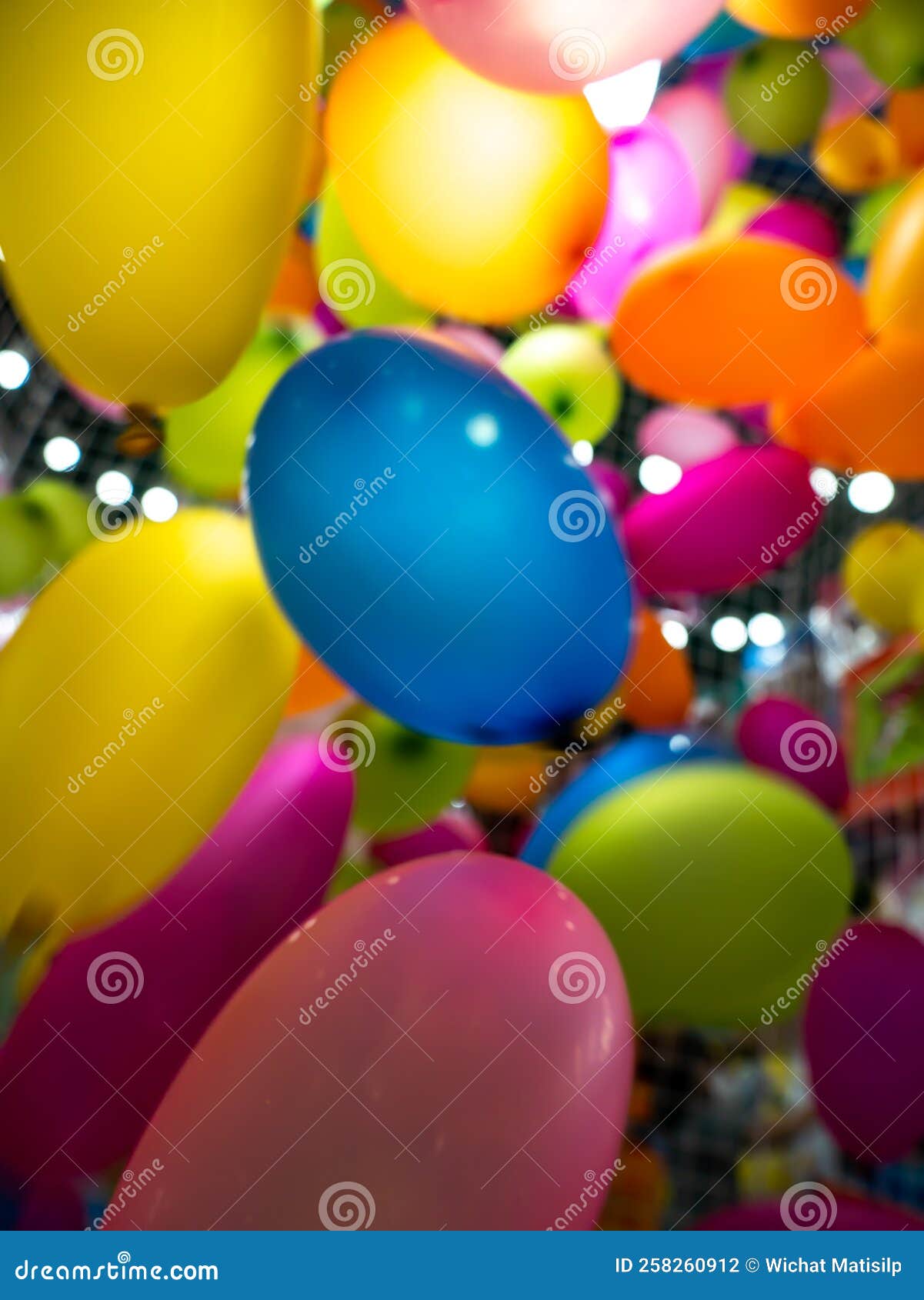 Blur Brightly Colored Ballons Flying Stock Photo - Image of vivid ...