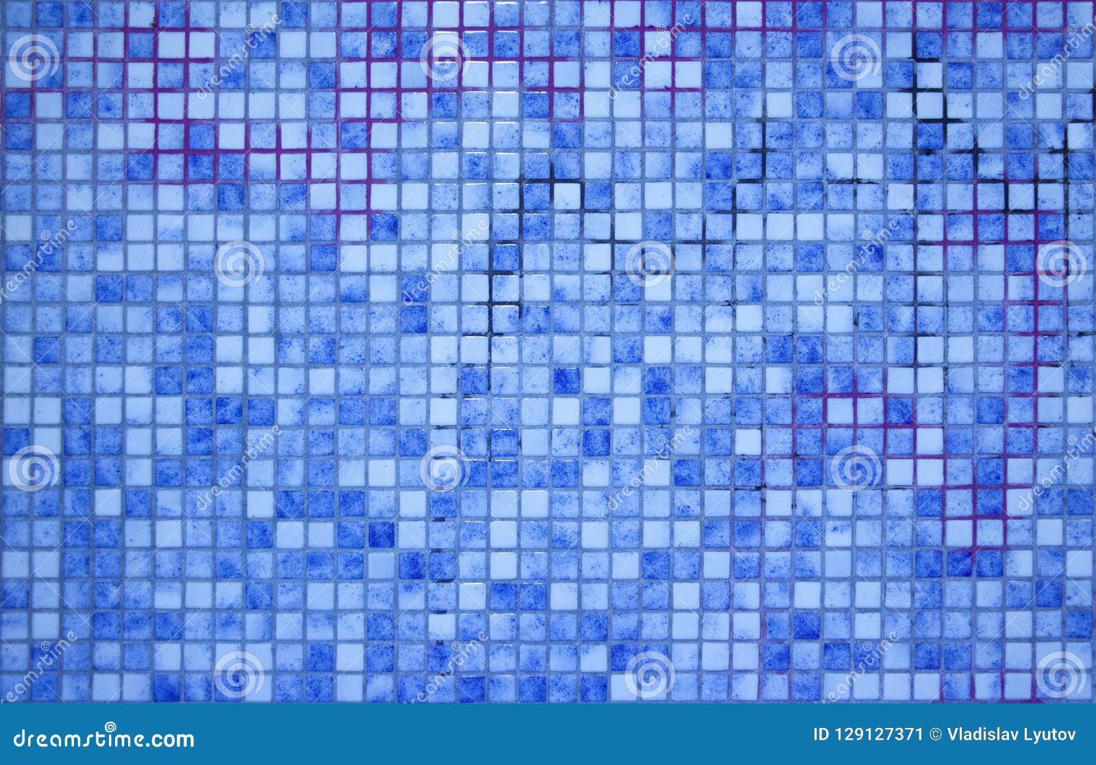 Blur Ceramic Mosaic Background Stock Image - Image of abstract, small ...