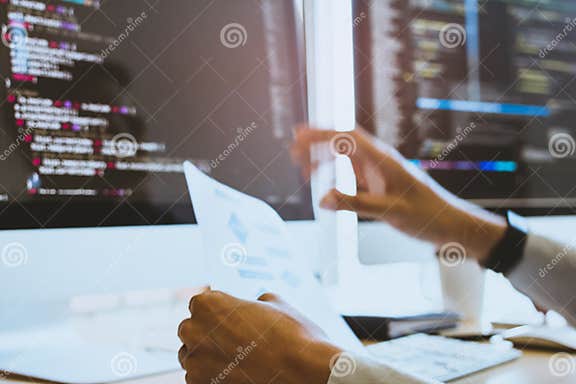Blur Developer Programming And Coding Technology Website Design Safety Of The Social World