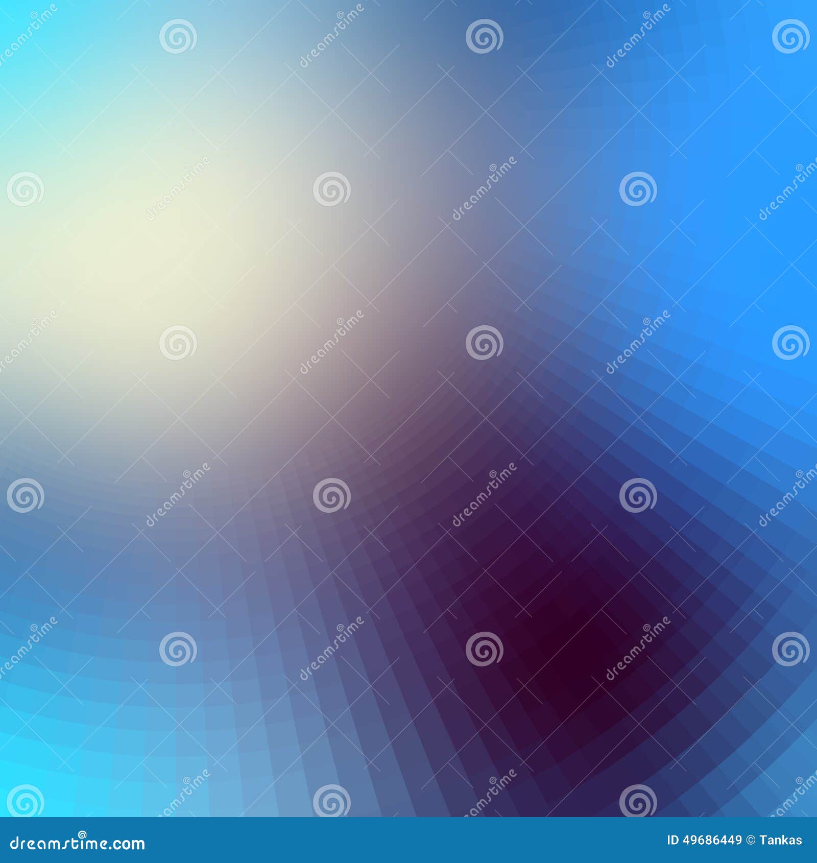 The Blur Effect Gradually Turning into Faceted Stock Vector ...