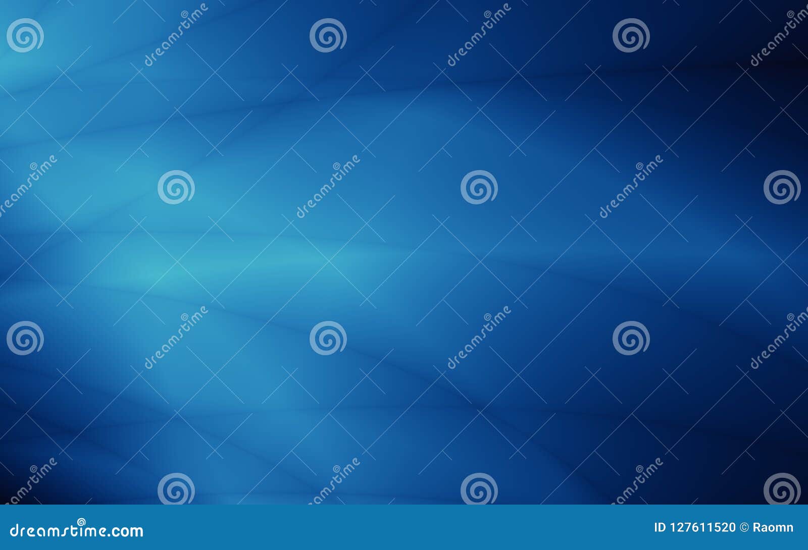 Fantasy Abstract Blue Storm Sky Background Stock Illustration ...