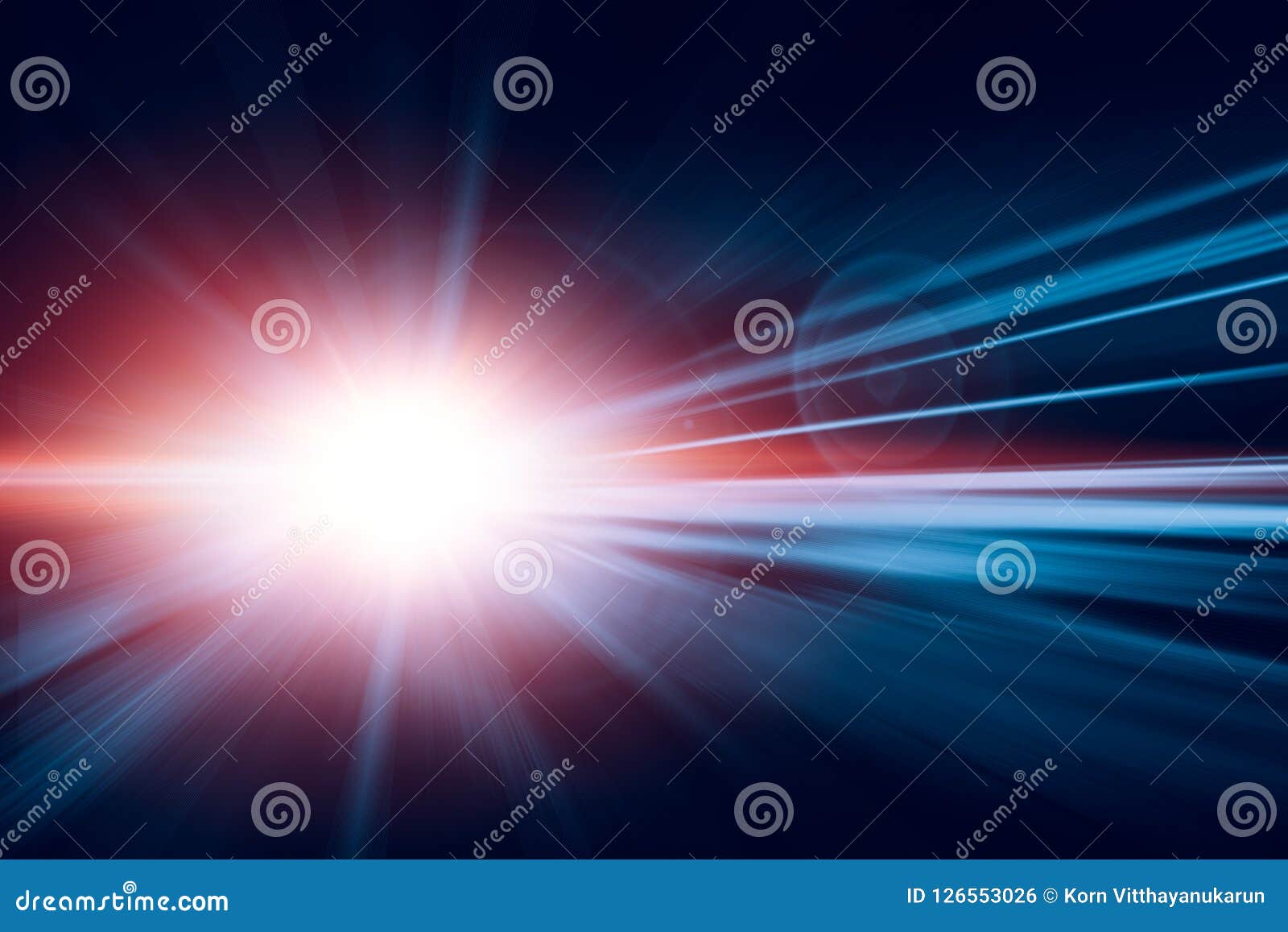 Fast Accelerate The Engine High Speed Blur Night Road Motion Effect ...