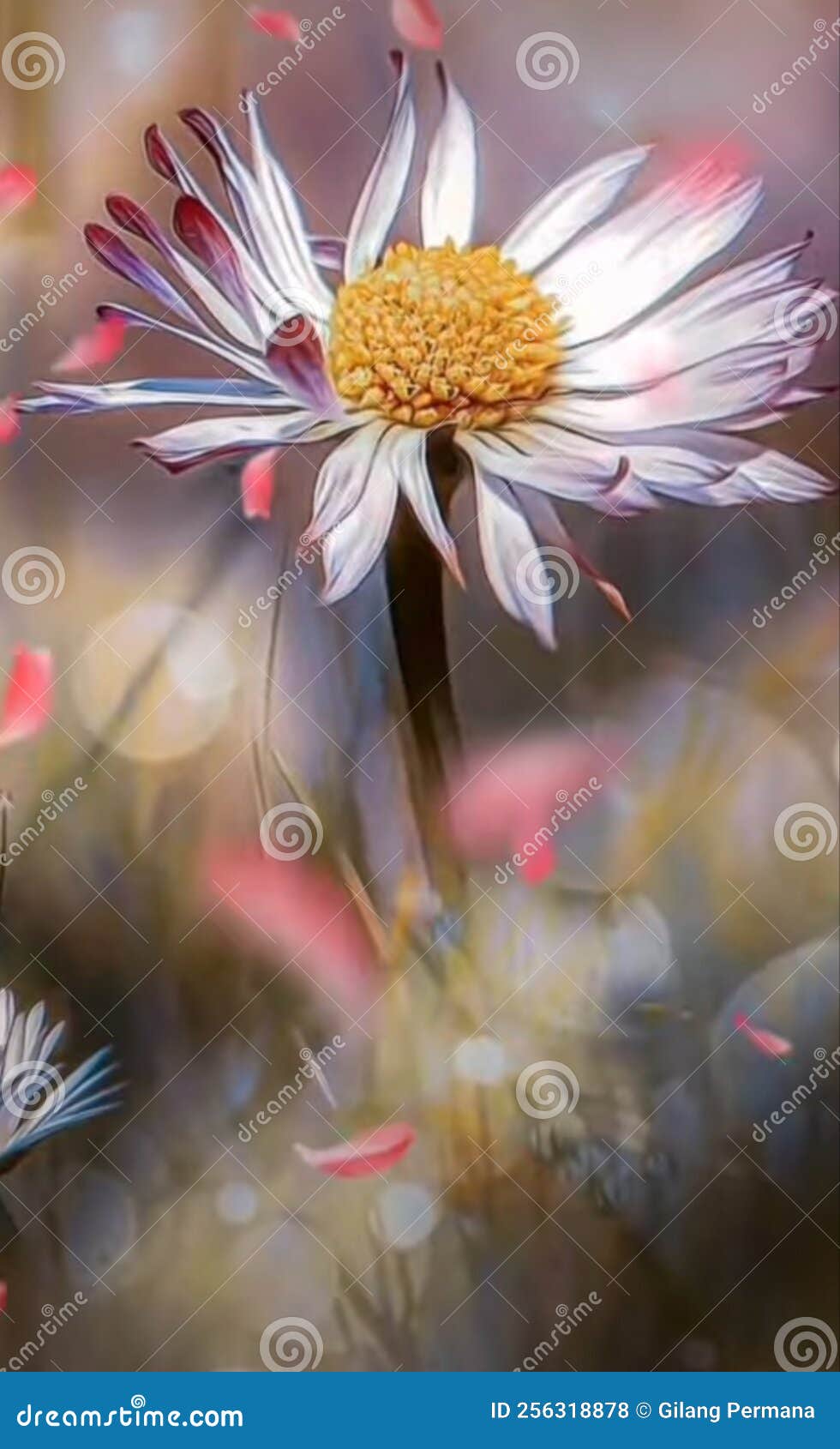 Blur Flower stock photo. Image of petal, pink, background - 256318878