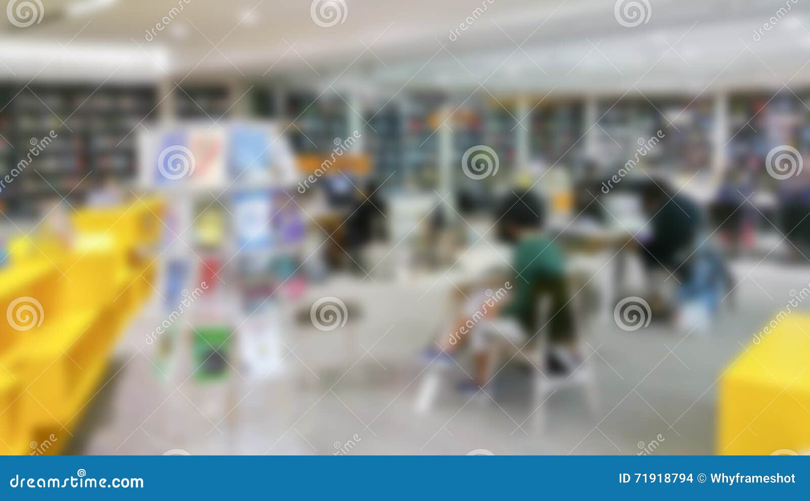 Blur Image of Library Background Stock Photo - Image of chair, contact ...