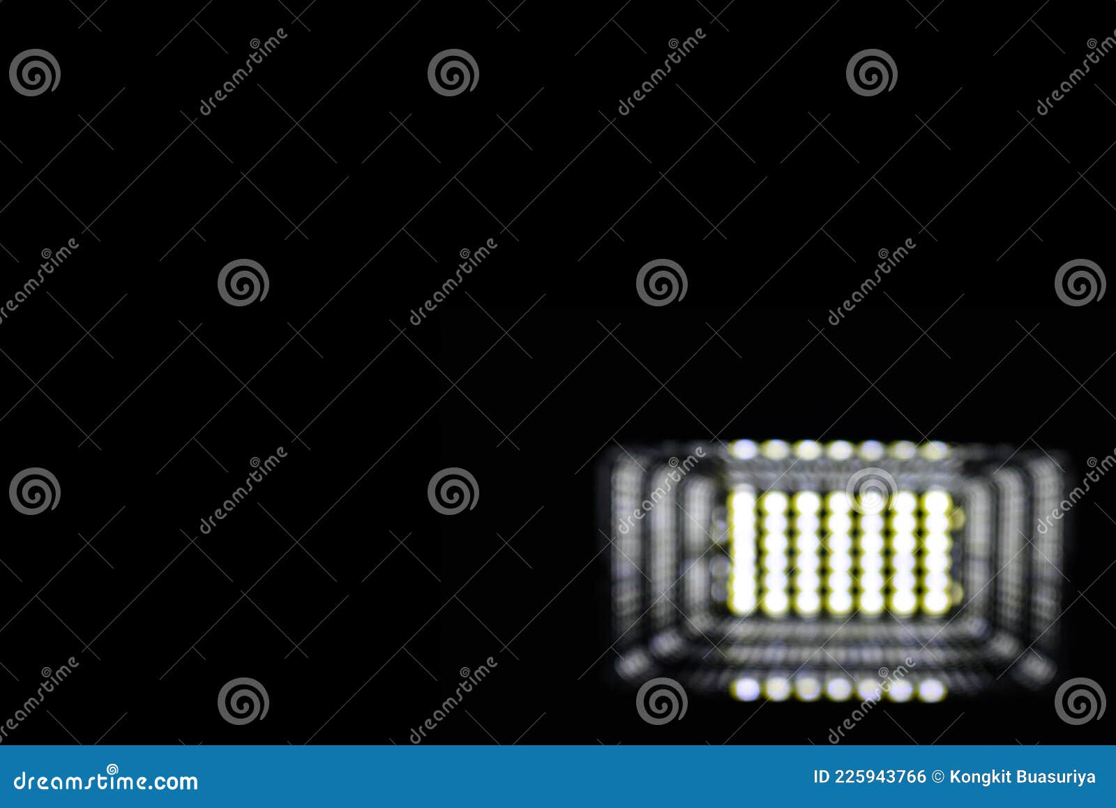 Blur Many Led Light on Black Background,abstract,art,concept Stock ...