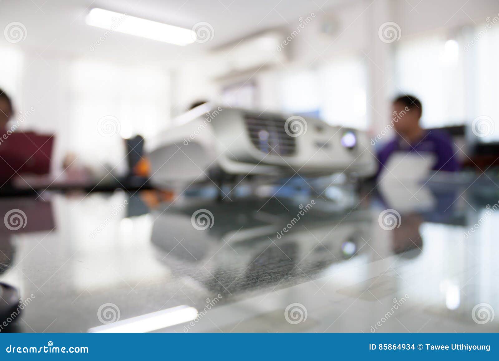 Blur Projector Beautiful Spotlight . Wide Lens Equipment For Show ...