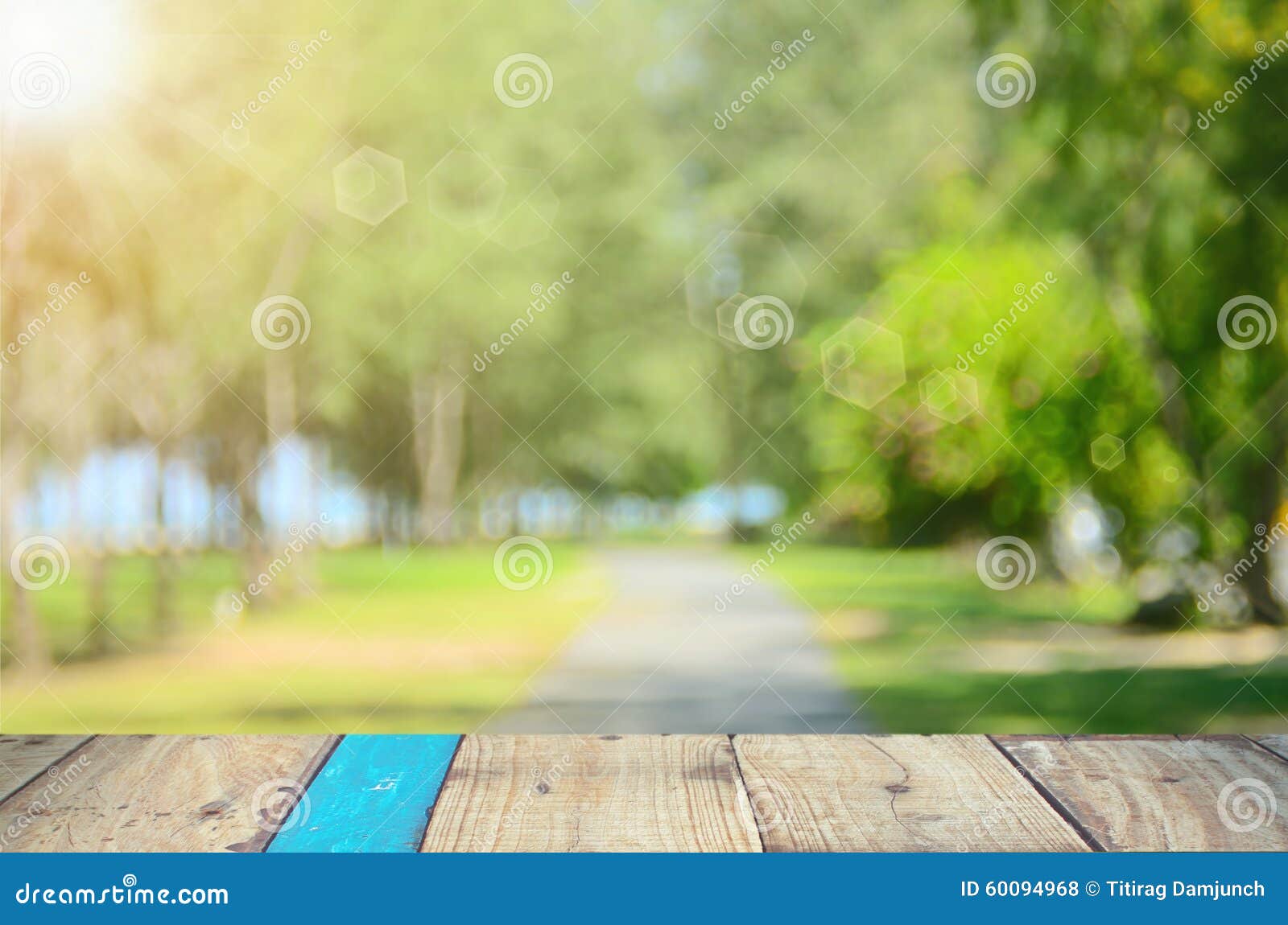 Blur Nature Green Park Abstract Background. Stock Photo - Image of ...