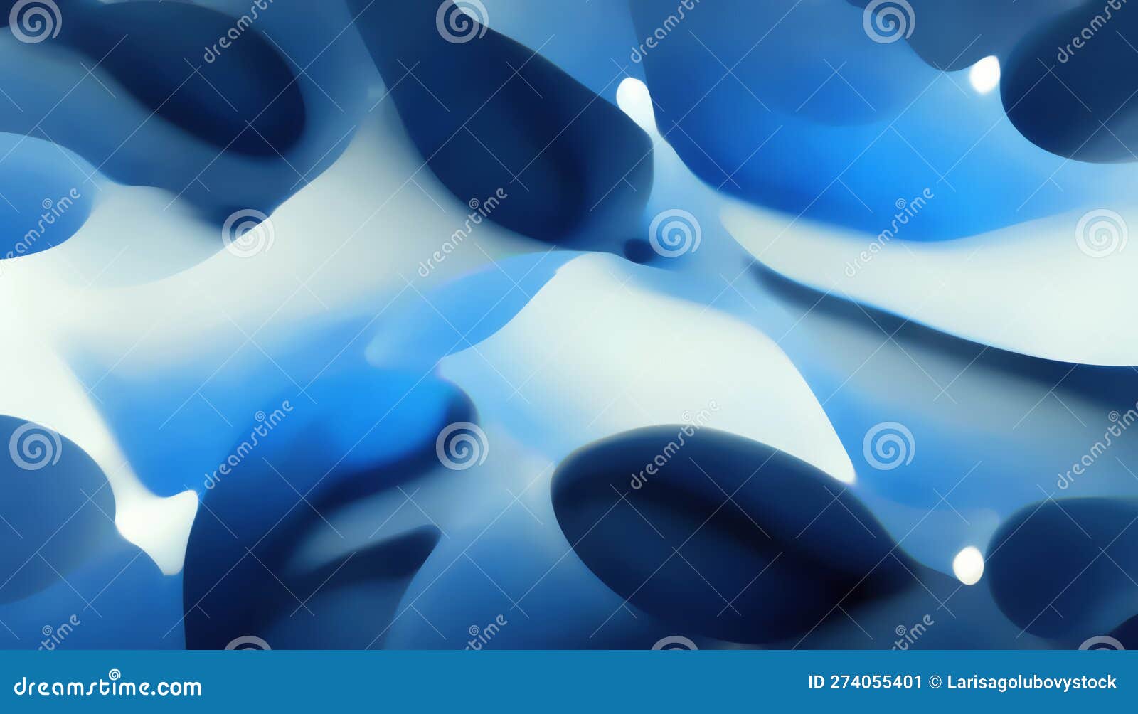 Blur Pattern Abstract Background Blue Color Flare Stock Illustration ...