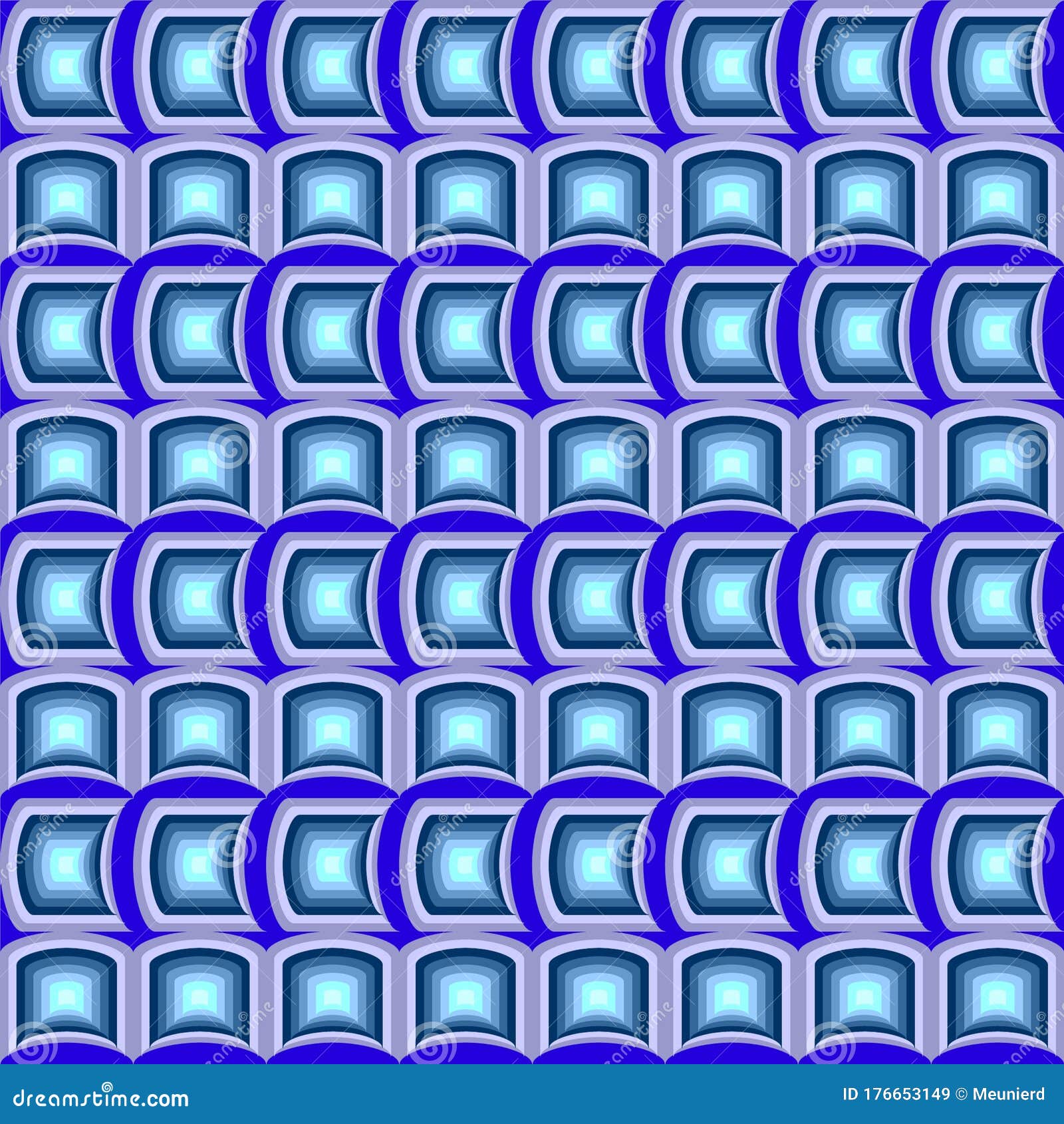 Blur Pixel Seamless Modern Pattern Stock Illustration - Illustration of ...