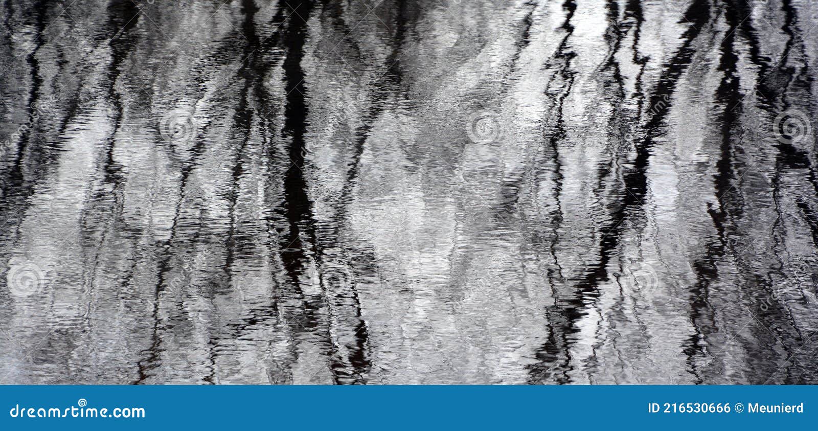 Blur Reflection of Trees in Lake Water Stock Photo - Image of river ...