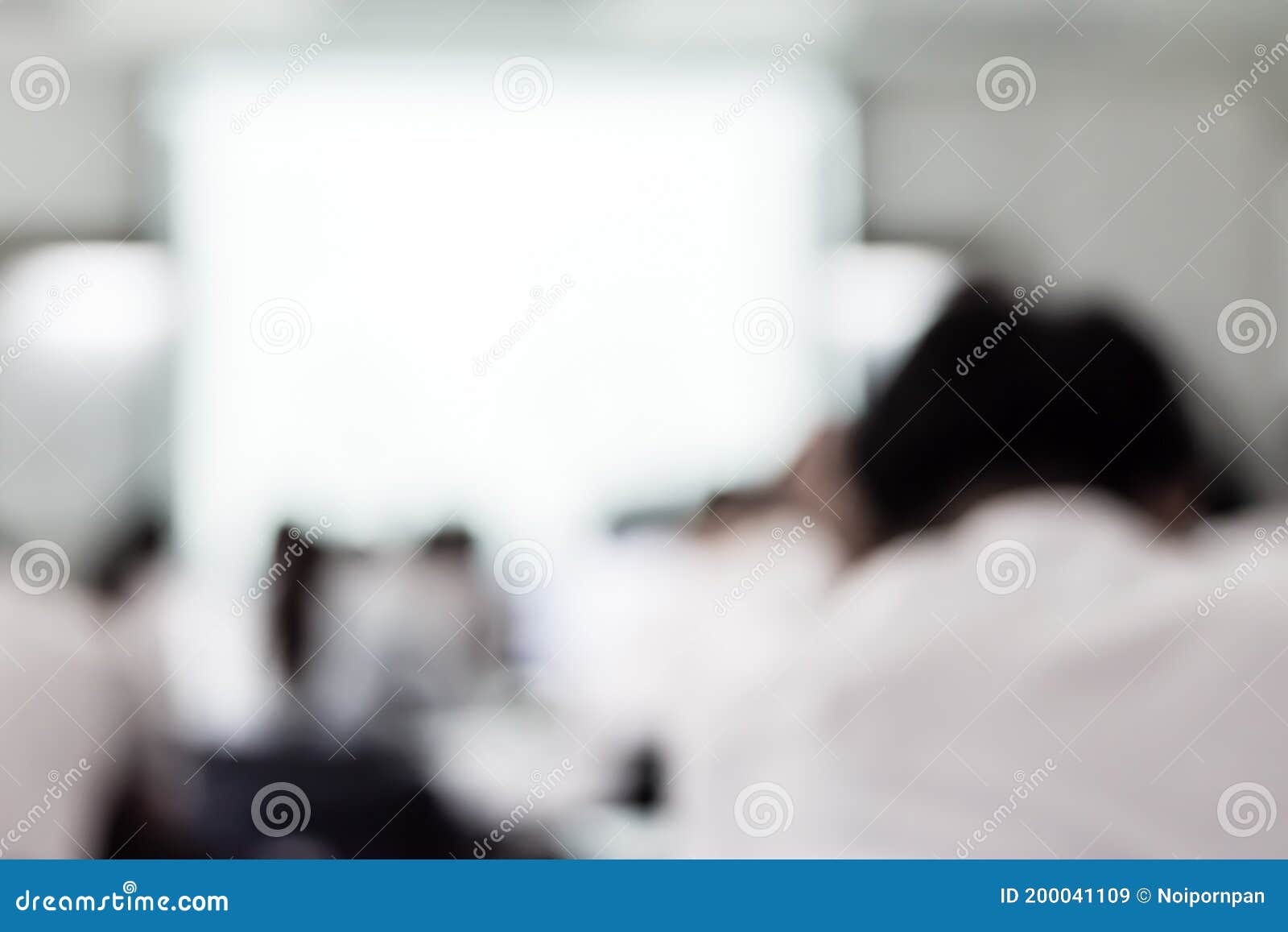 Blur School Library Or Study Room With Book Shelves For Education ...