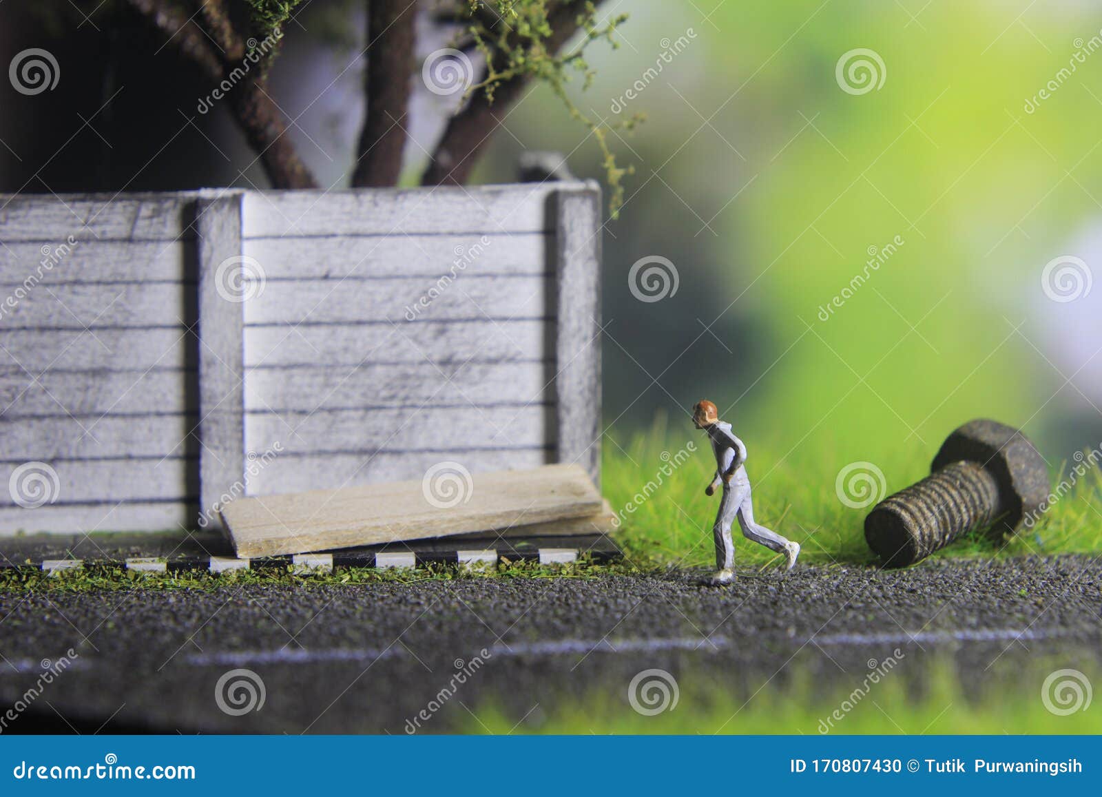 Photo Blur, Small Path Way at Historical Building Stock Photo - Image ...