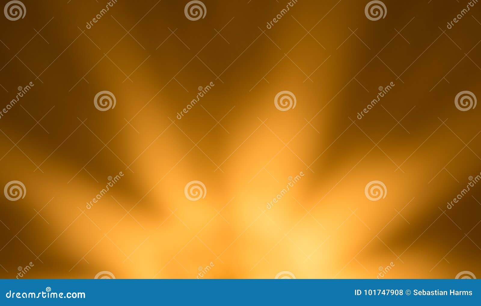Spotlight Effect on Orange Background Stock Illustration - Illustration ...