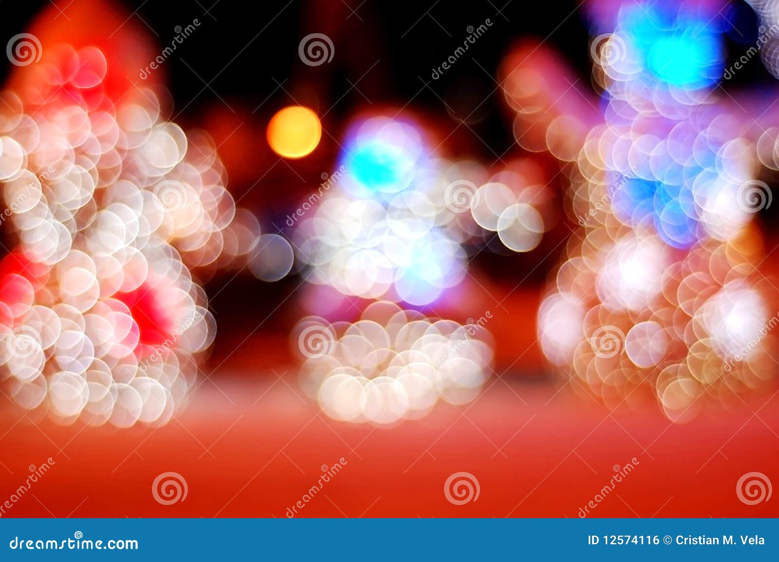 Blured lights stock photo. Image of abstract, exposure - 12574116