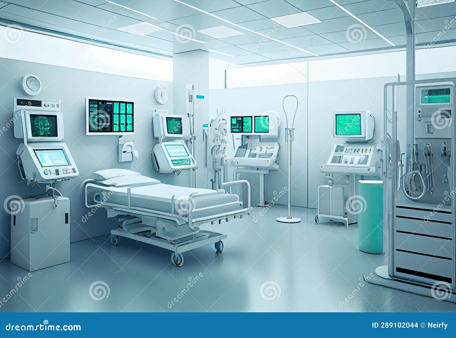 Blured Motion in ER of Hospital Stock Photo - Image of emergency ...