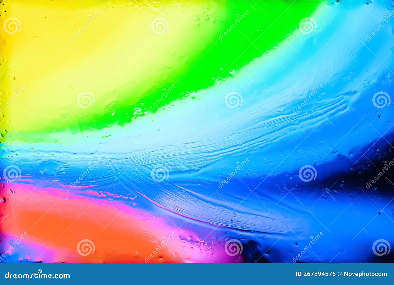 Blurred Abstract Background. Abstract Image of Multi-colored Blurry ...