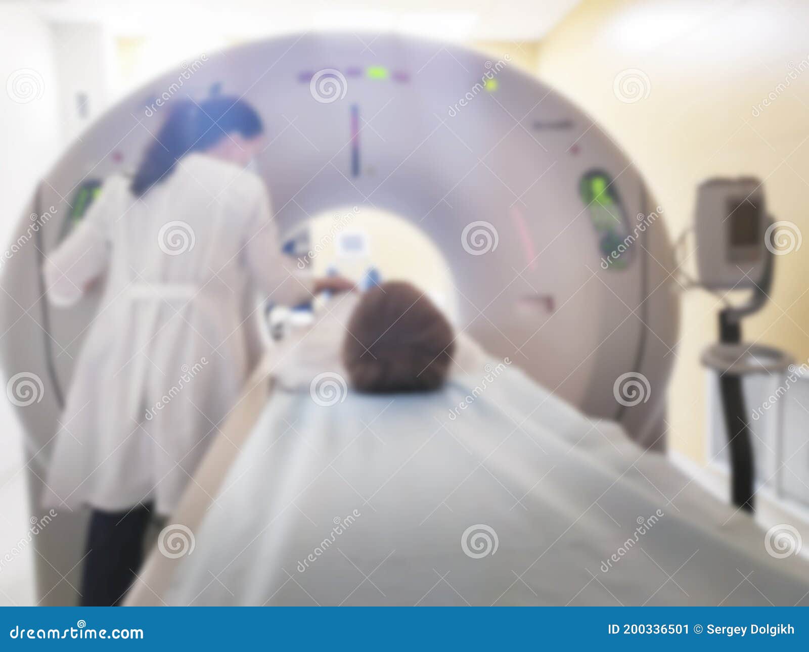 Blurred Abstract Background Medical Computed Tomography or MRI or PET ...
