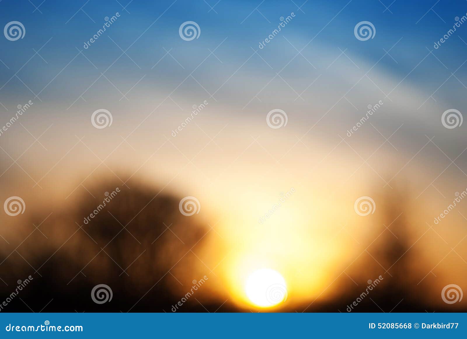 Blurred Abstract Colorful Nature Sunset Background Stock Photo - Image ...