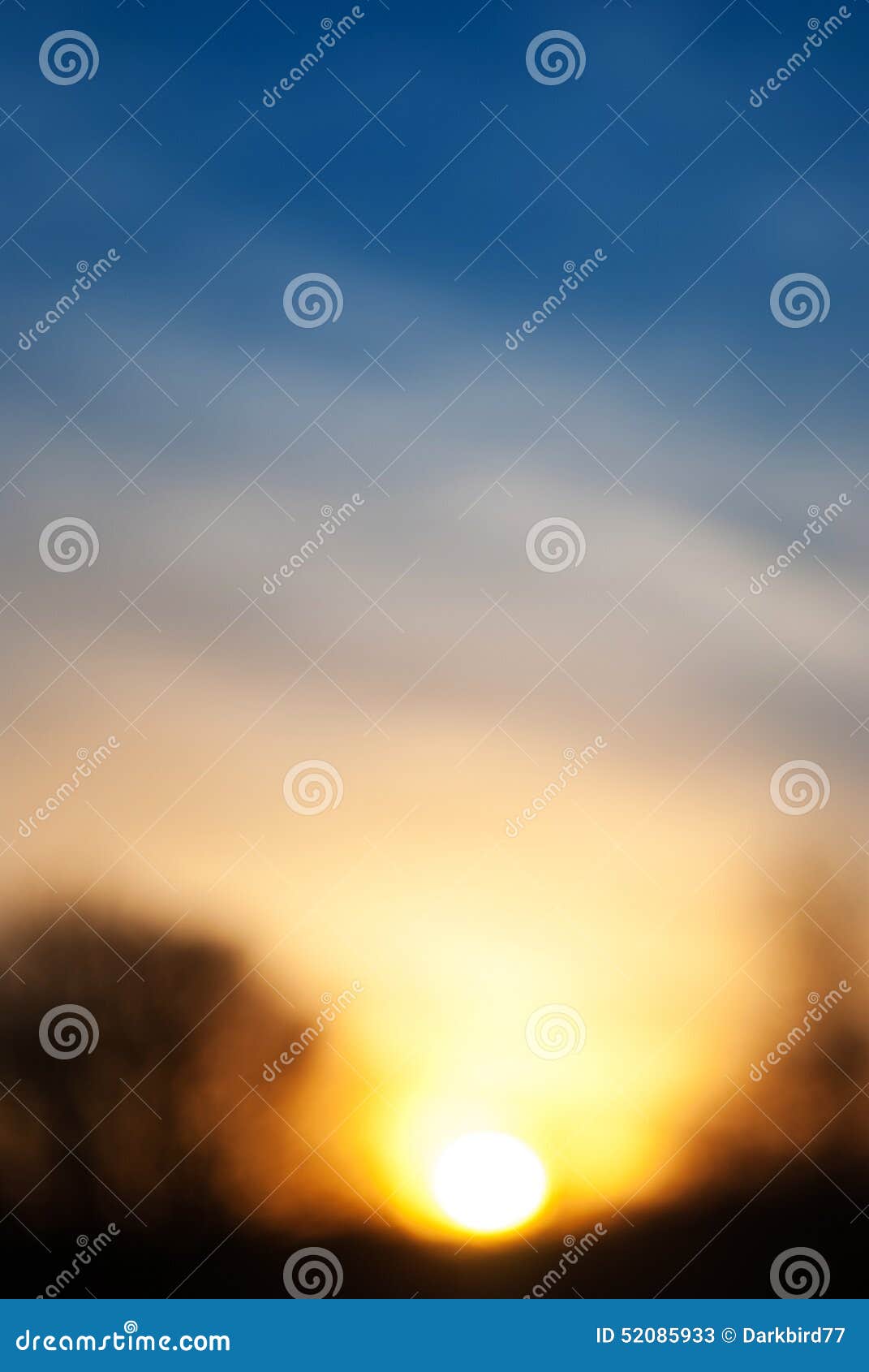 Blurred Abstract Colorful Nature Sunset Background Stock Image - Image ...