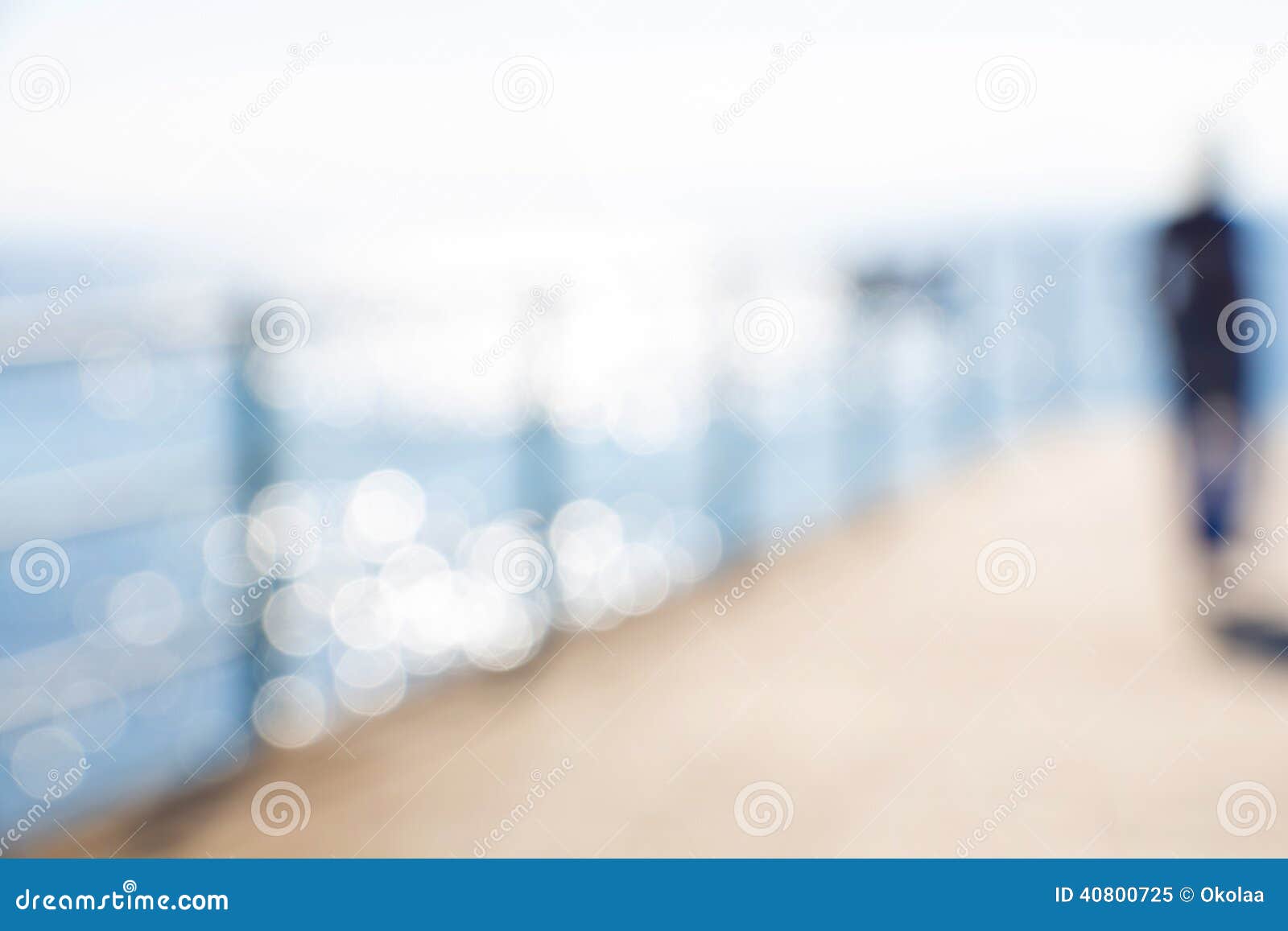 Blurred Abstract Female Figure with Sea Stock Image - Image of break ...