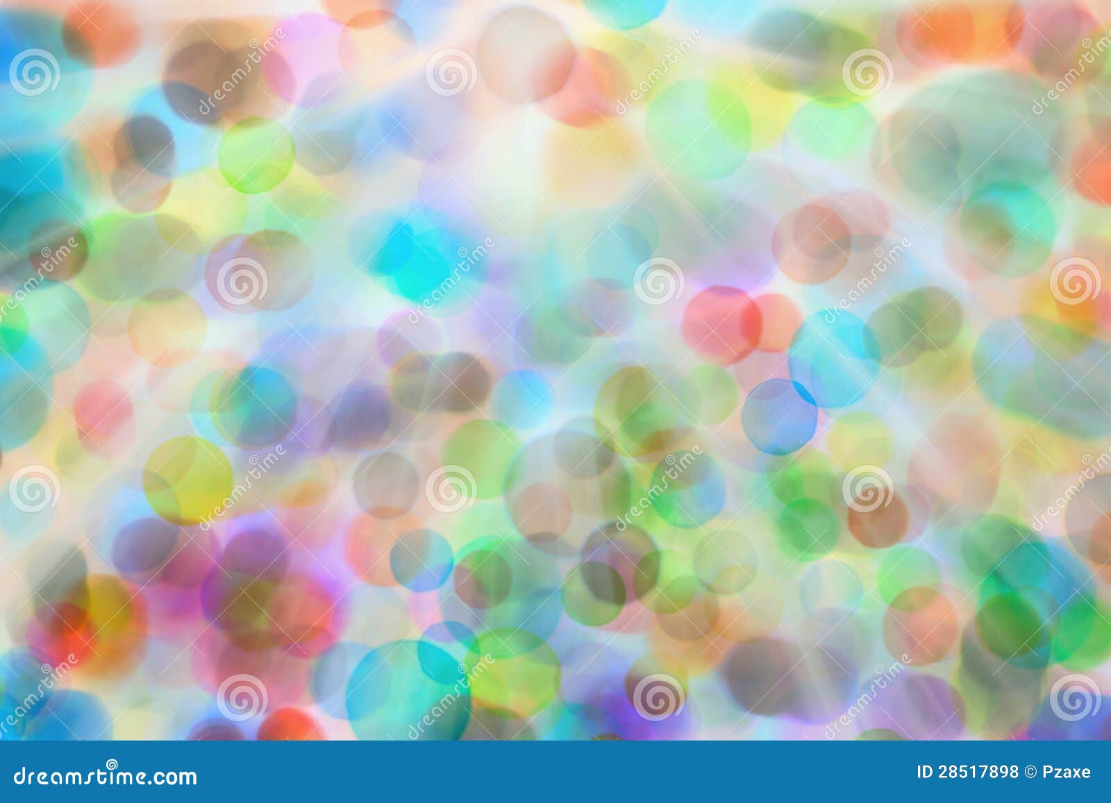 Blurred Abstract Pattern - Light Circle Background Stock Photo - Image ...