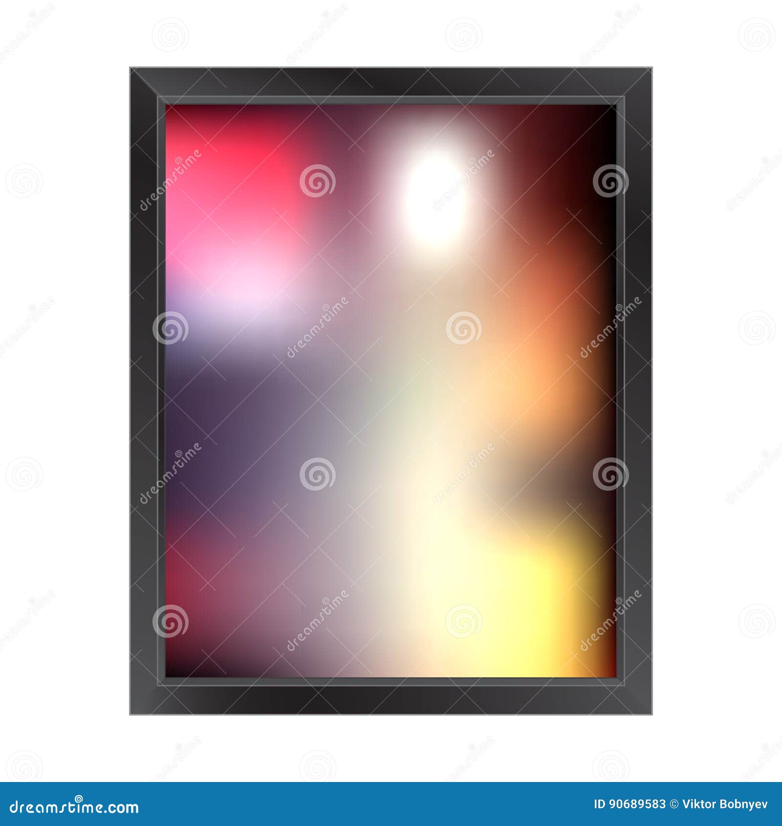 Blurred Background with Frame Stock Vector - Illustration of abstract ...