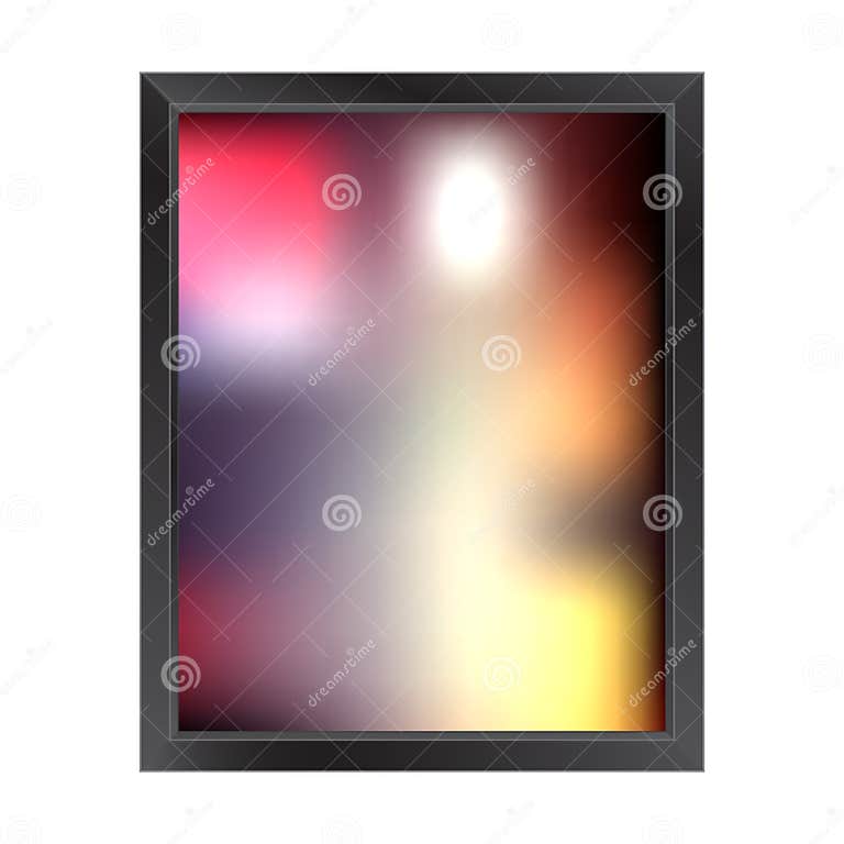 Blurred Background with Frame Stock Vector - Illustration of abstract ...