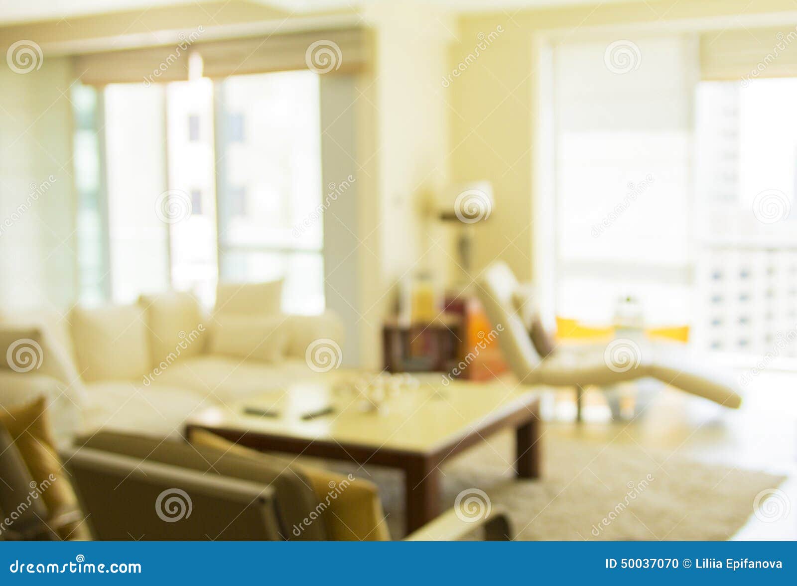 Blurred Background Interior Room Stock Photo - Image of area, room ...