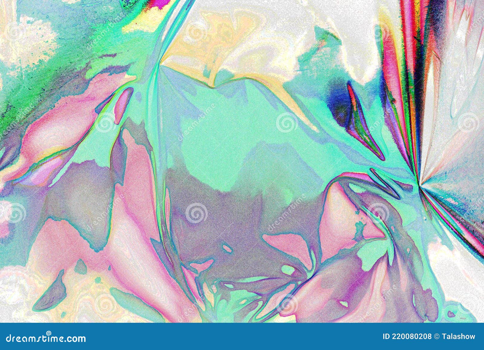 Blurred Background with Light Colors Glitch Effect Stock Photo - Image ...