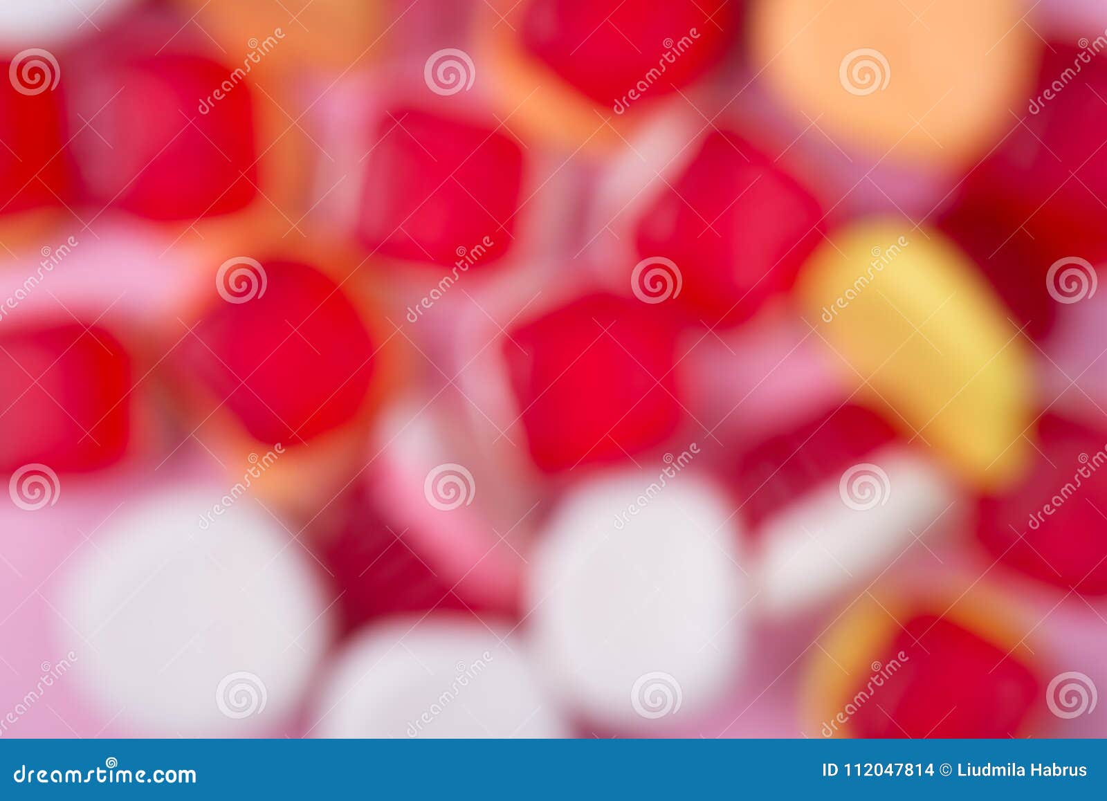 Blurred Background of Multicolored Sweet Sweets Stock Photo - Image of ...