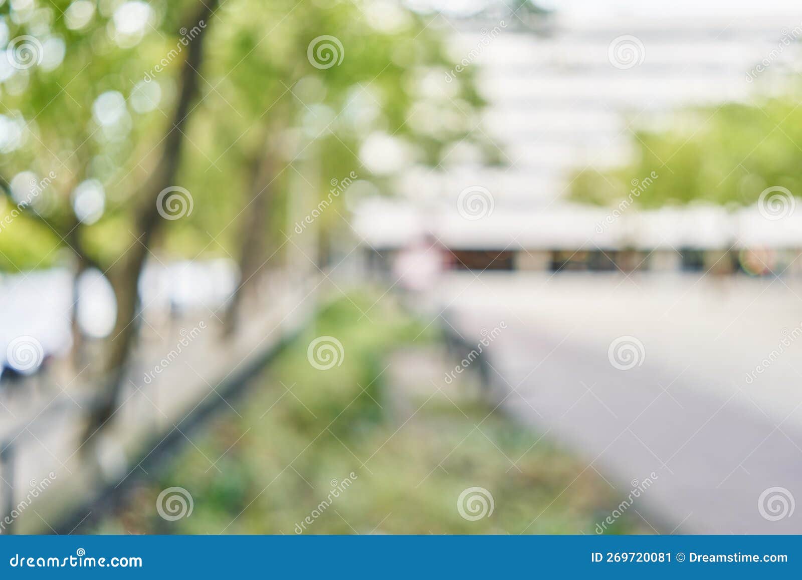 Blurred Background of Street Stock Image - Image of abstract, road ...