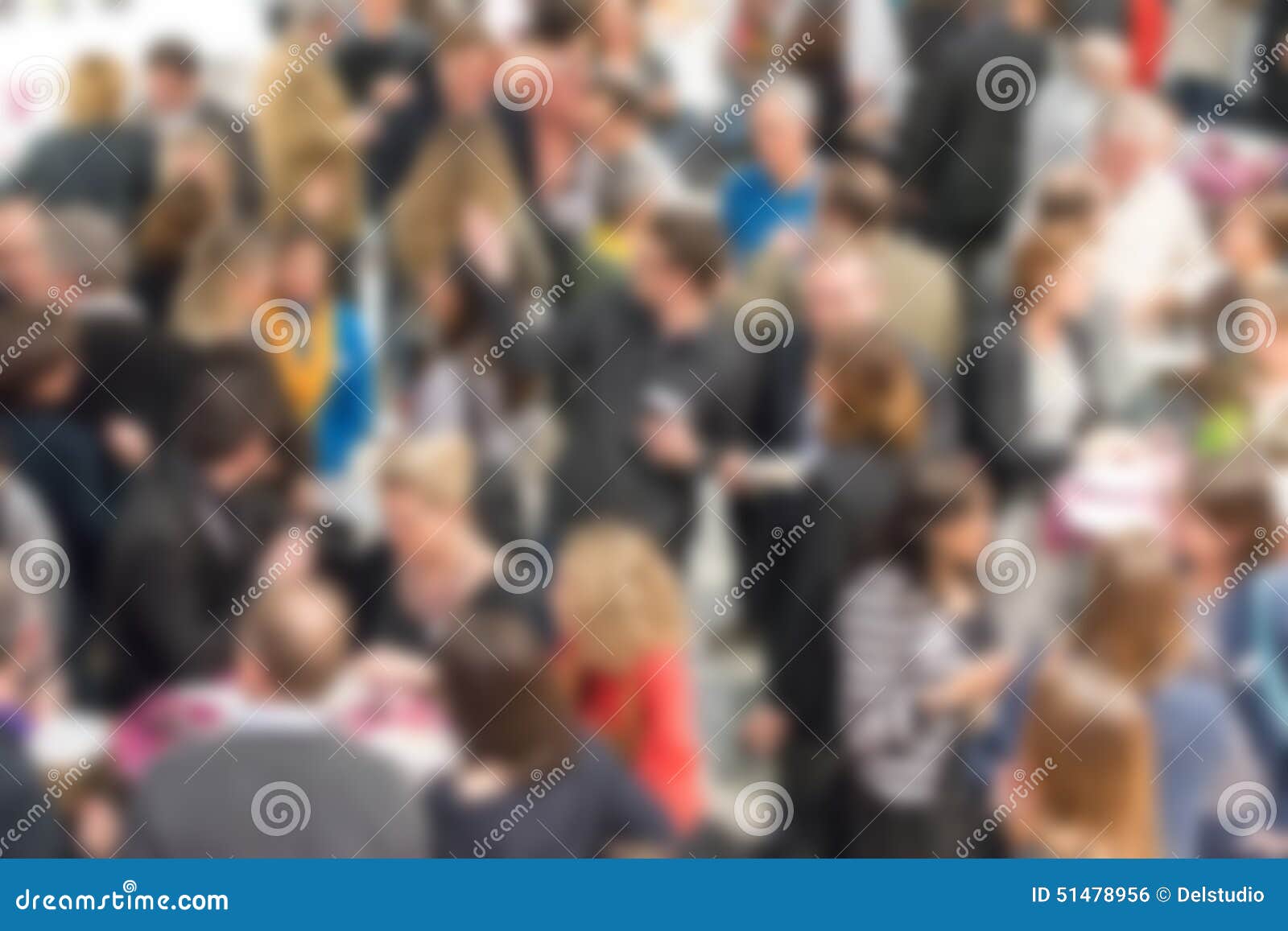 Blurred Background of Unrecognizable People Stock Photo - Image of ...