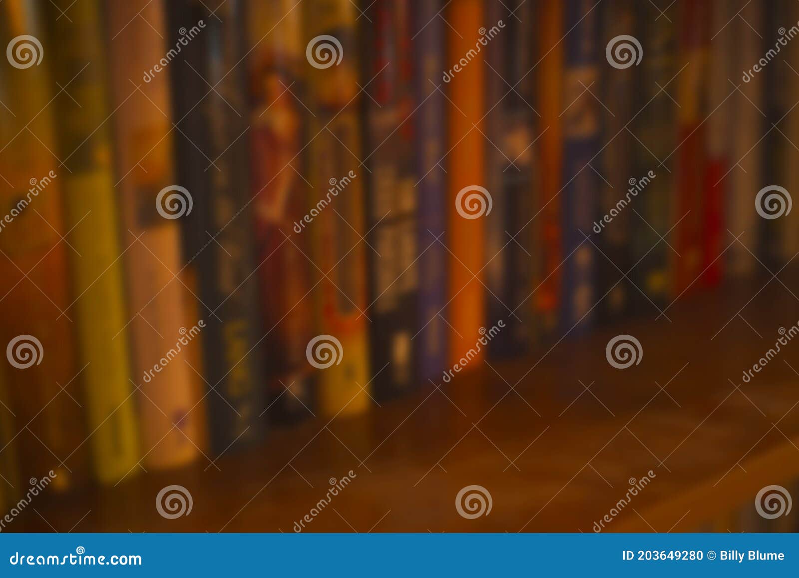 Blurred Books on a Book Shelf Stock Photo - Image of literature, corpus ...
