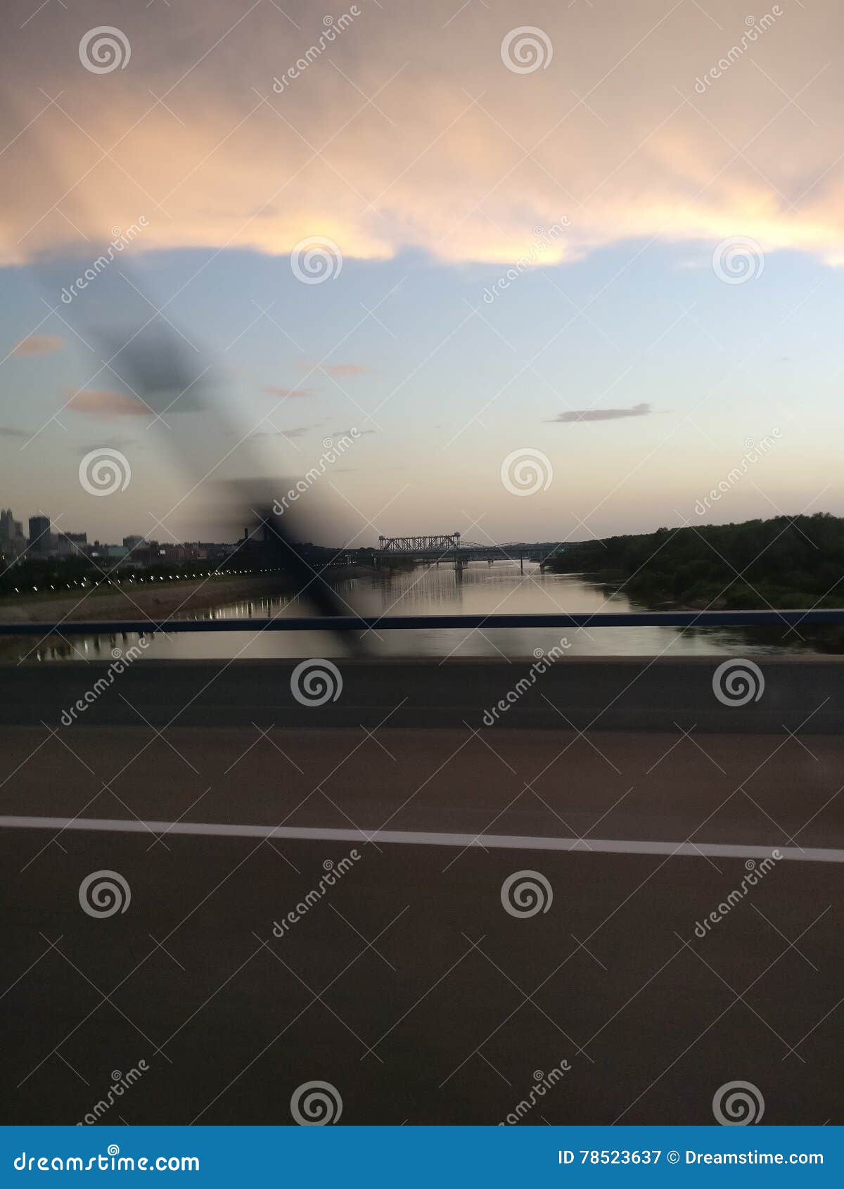 Blurred Bridge stock image. Image of missouri, bridge - 78523637