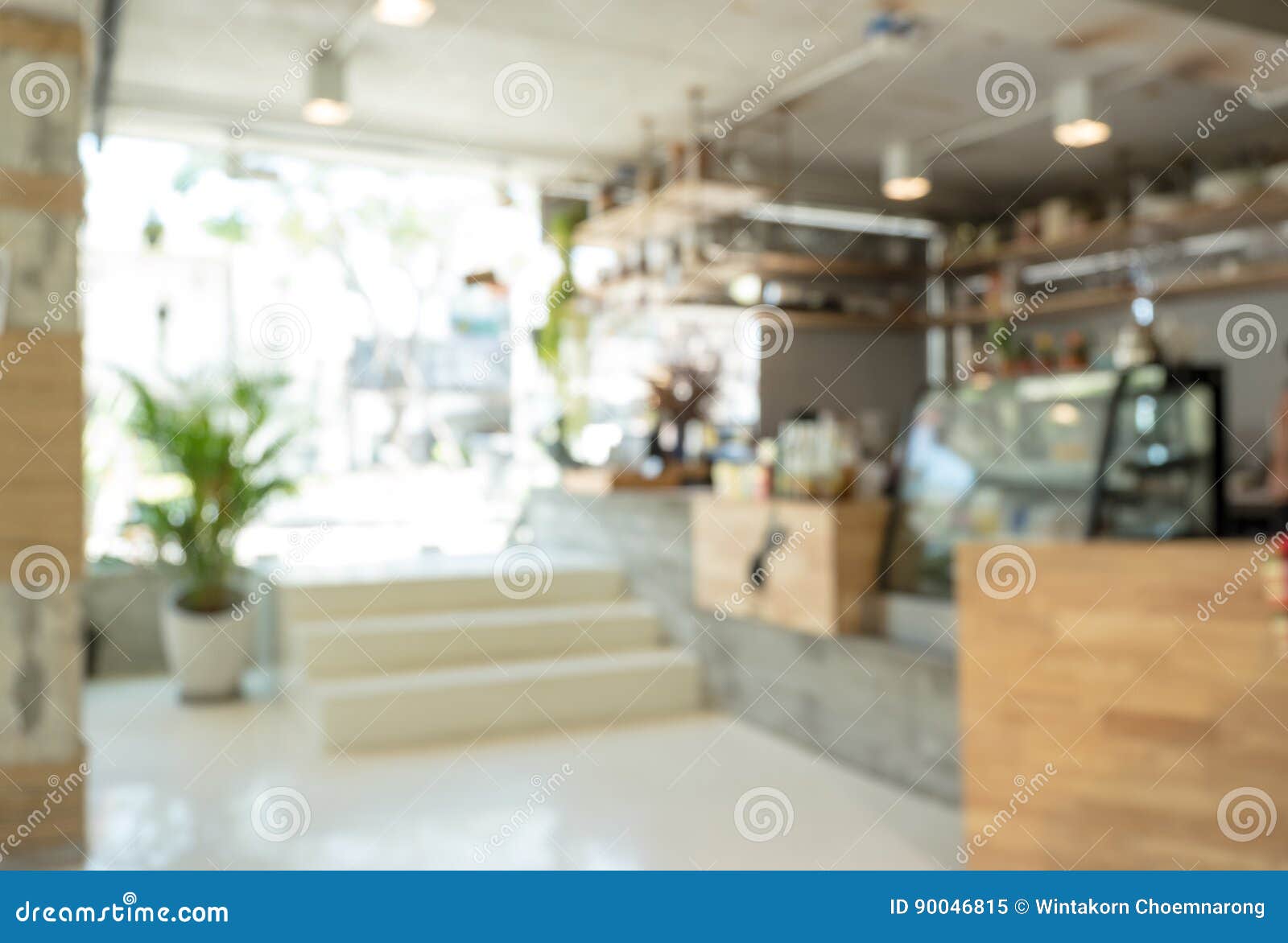 Blurred cafe background stock image. Image of detail - 90046815