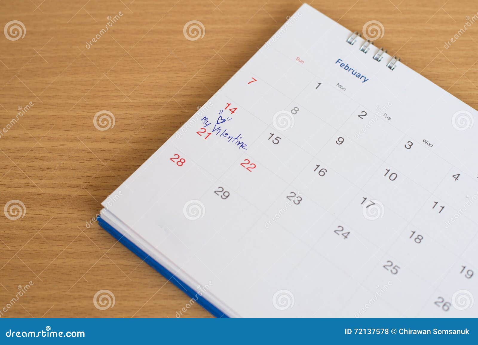 Blurred calendar page stock photo. Image of reminder - 72137578