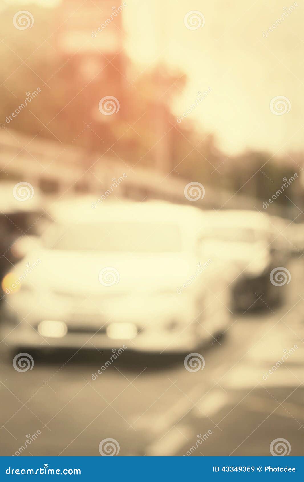 Blurred of car stock image. Image of sunshine, lane, vintage - 43349369
