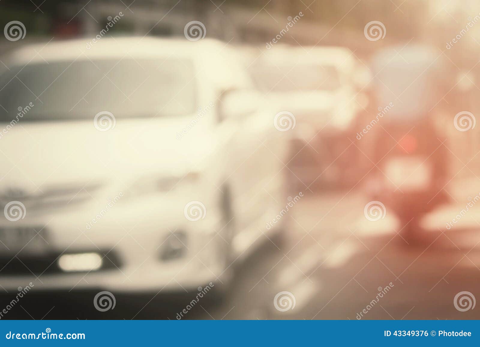 Blurred of car stock photo. Image of bumper, focus, light - 43349376
