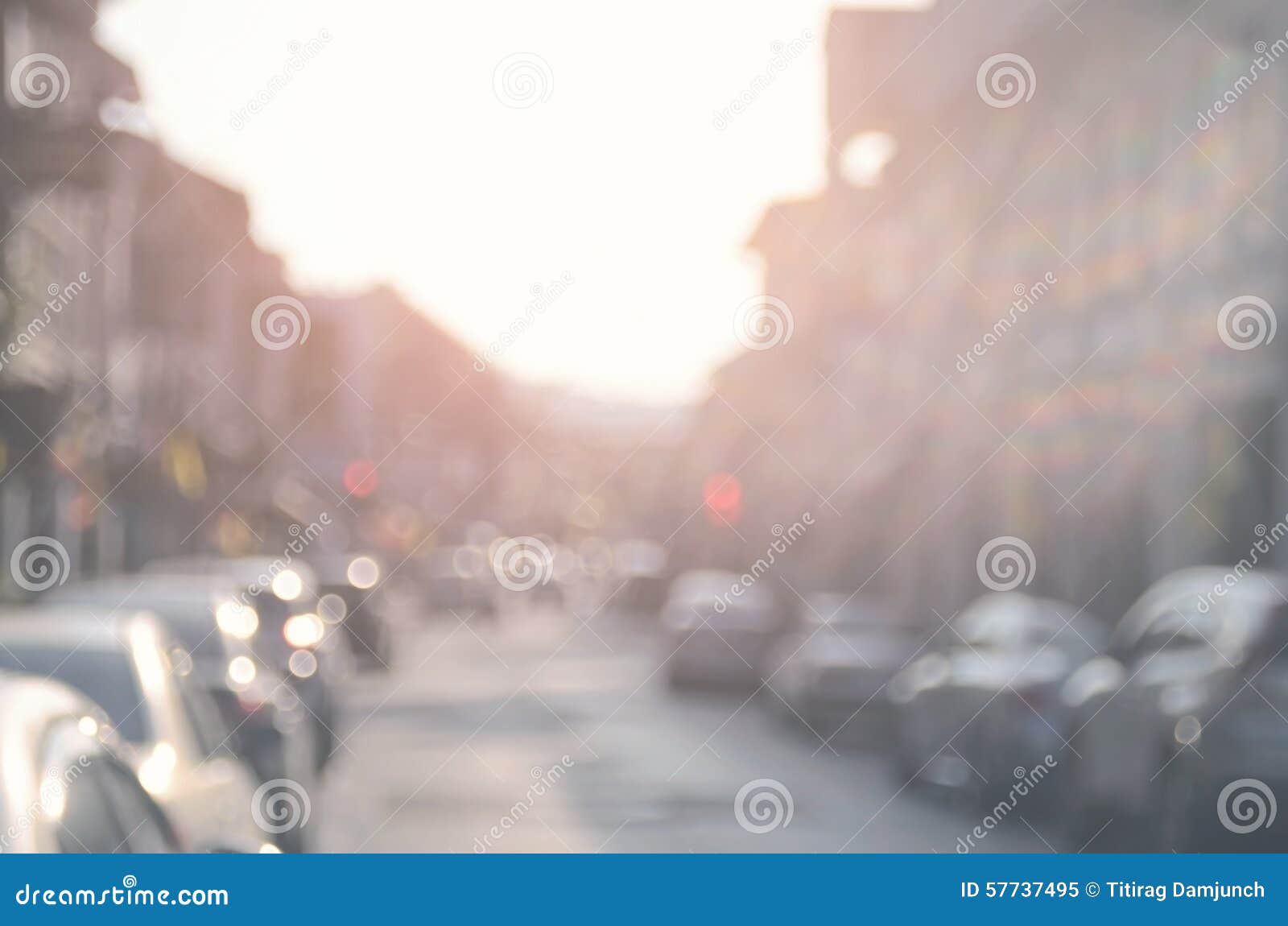 Blurred Car Traffic Bokeh Background Stock Image - Image of life ...