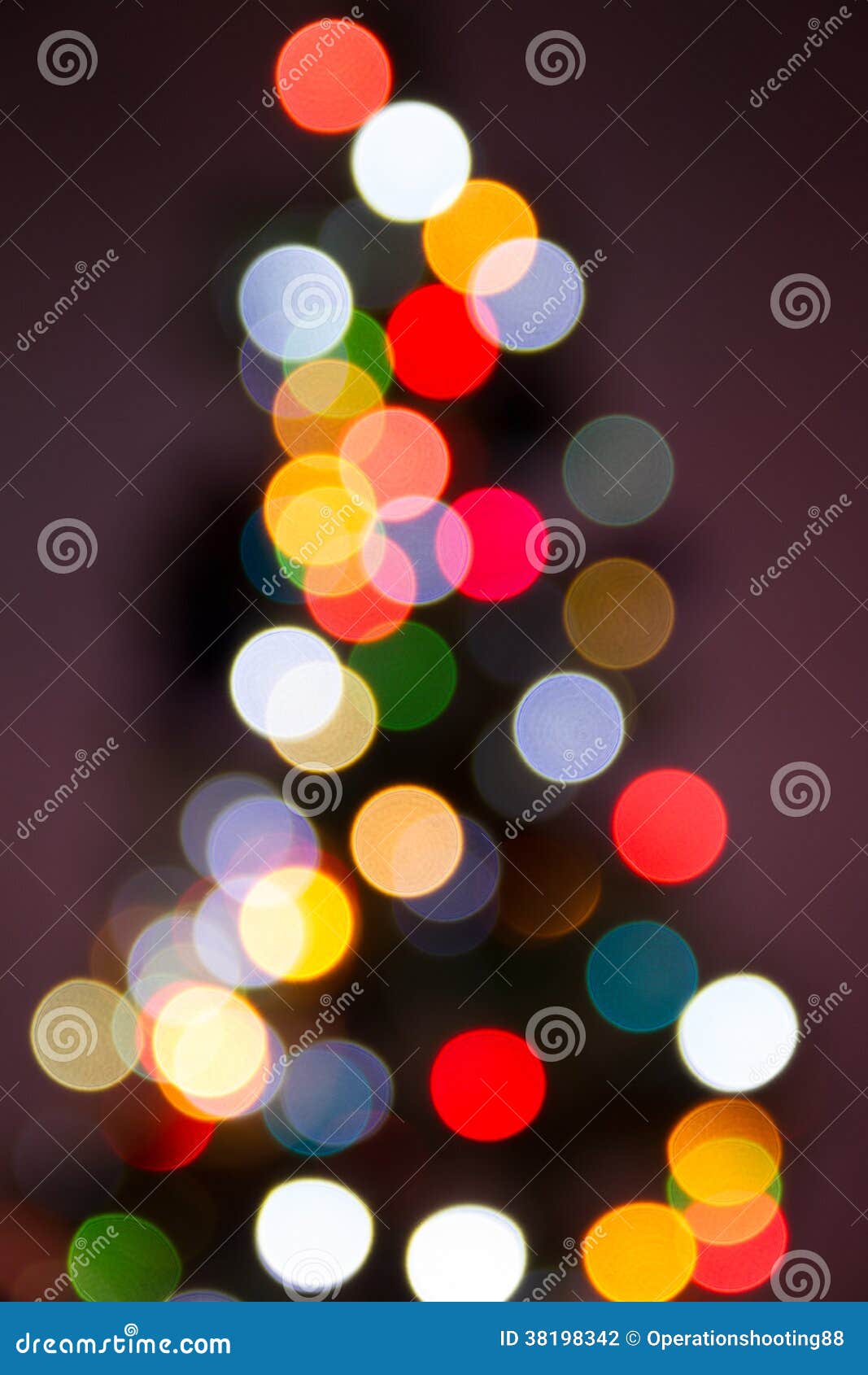 Blurred Christmas Tree Lights Stock Photo - Image of xmas, celebration ...