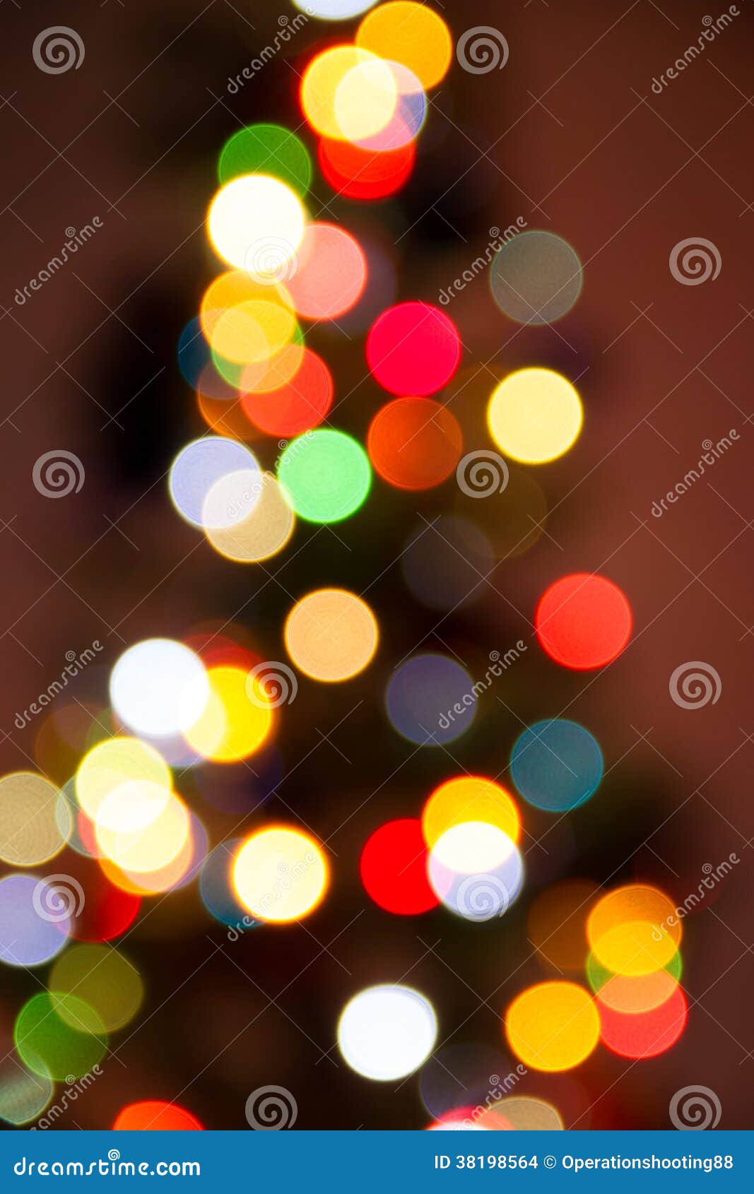 Blurred Christmas Tree Lights Stock Photo - Image of decoration, year ...
