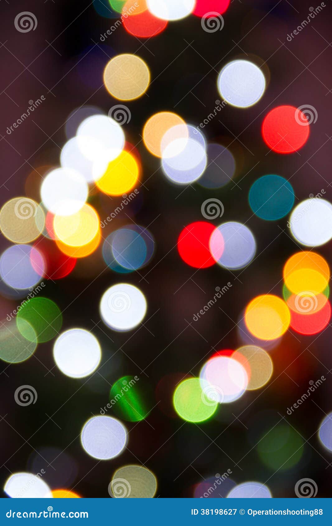 Blurred Christmas Tree Lights Stock Image - Image of green, light: 38198627