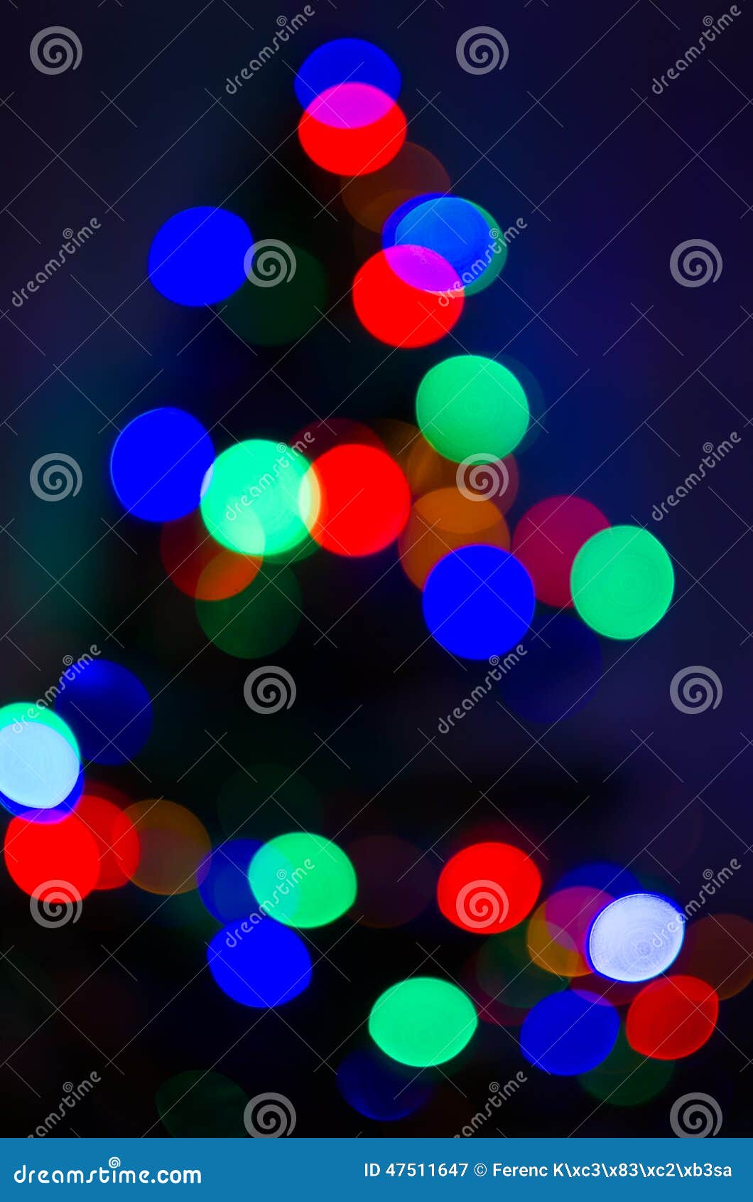 Blurred Christmas Tree Lights 2 Stock Image - Image of light, lights ...