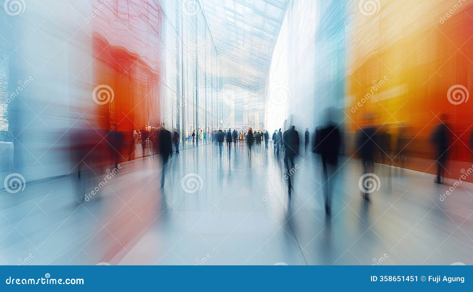 Modern Convention Hall With An Empty Stage And Blank Screen Perfect For ...