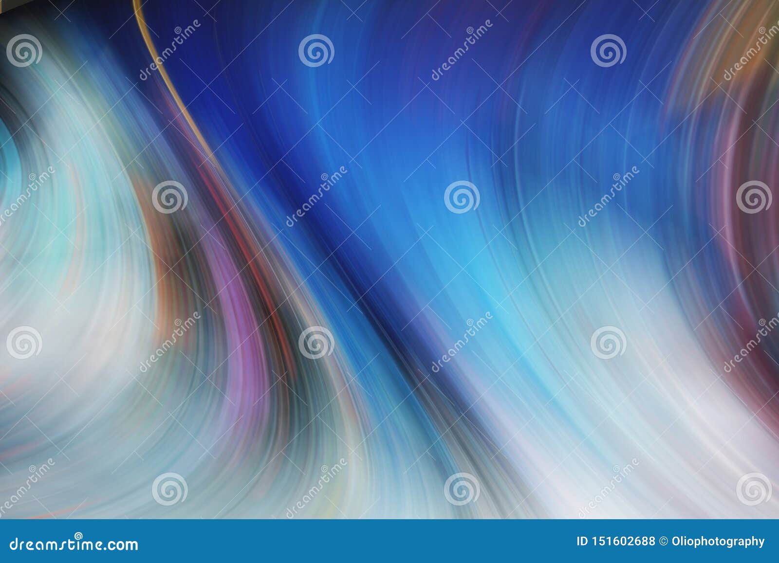 Blurred Curved Motion Effect Background Stock Illustration ...