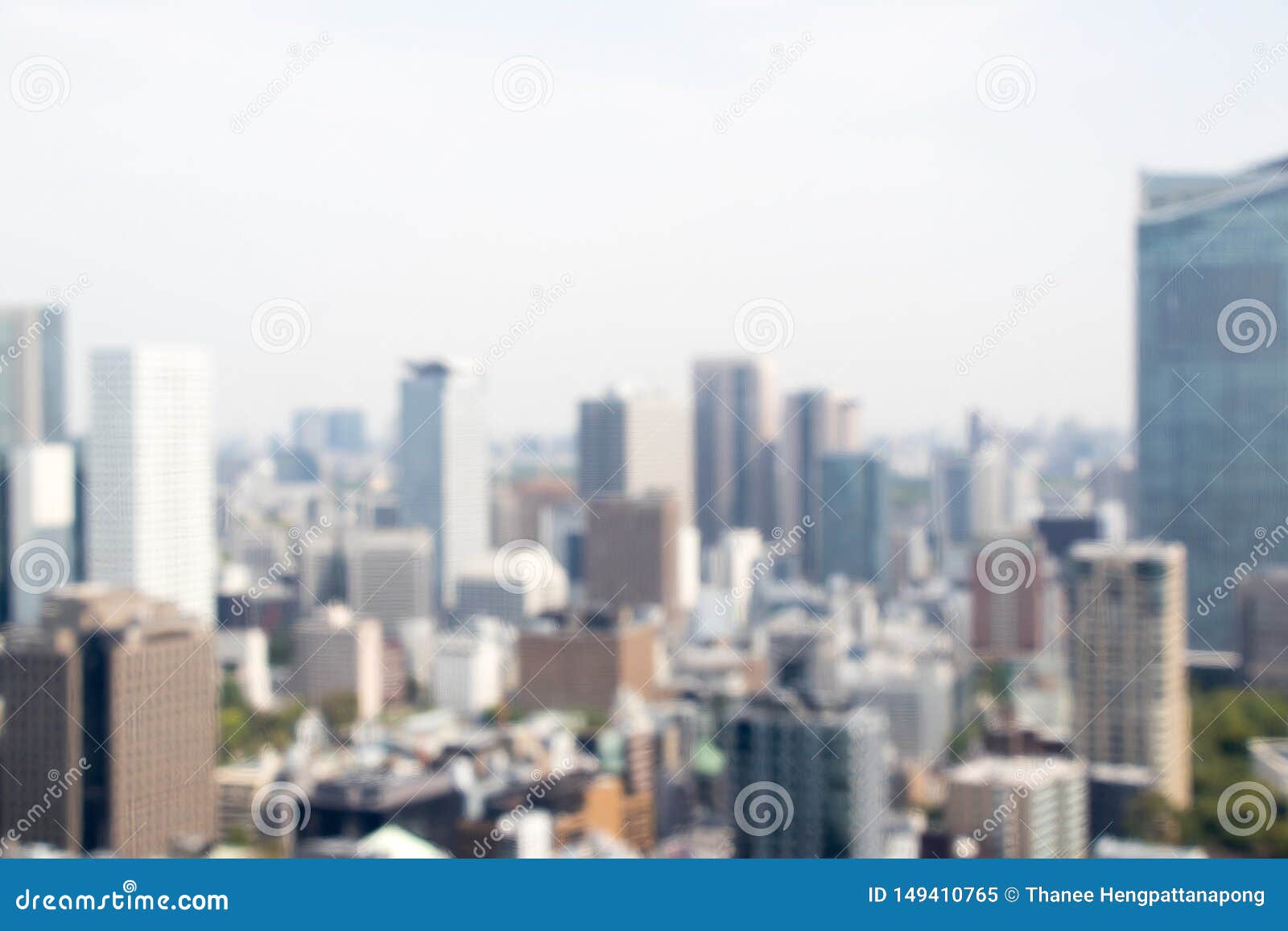 Blurred Building Background