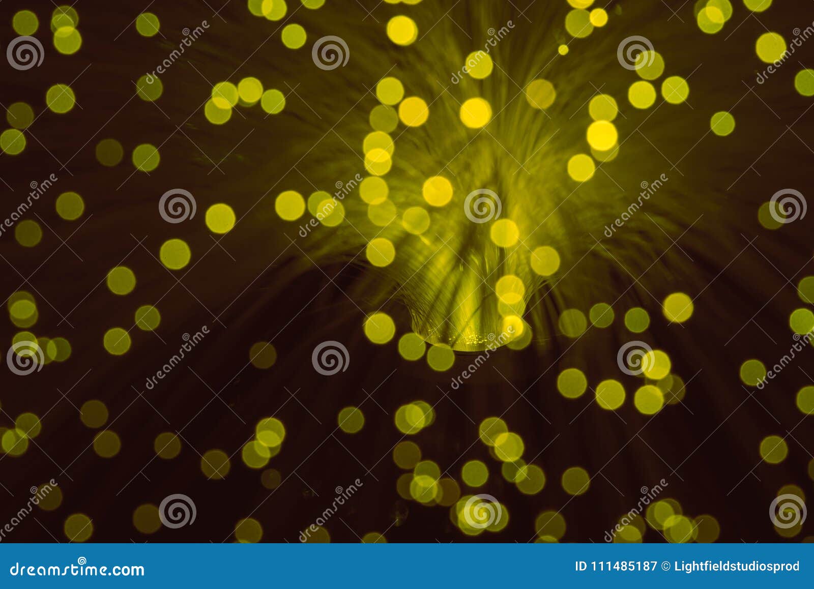 Glowing Yellow Fiber Optics Texture Stock Image - Image of digital ...