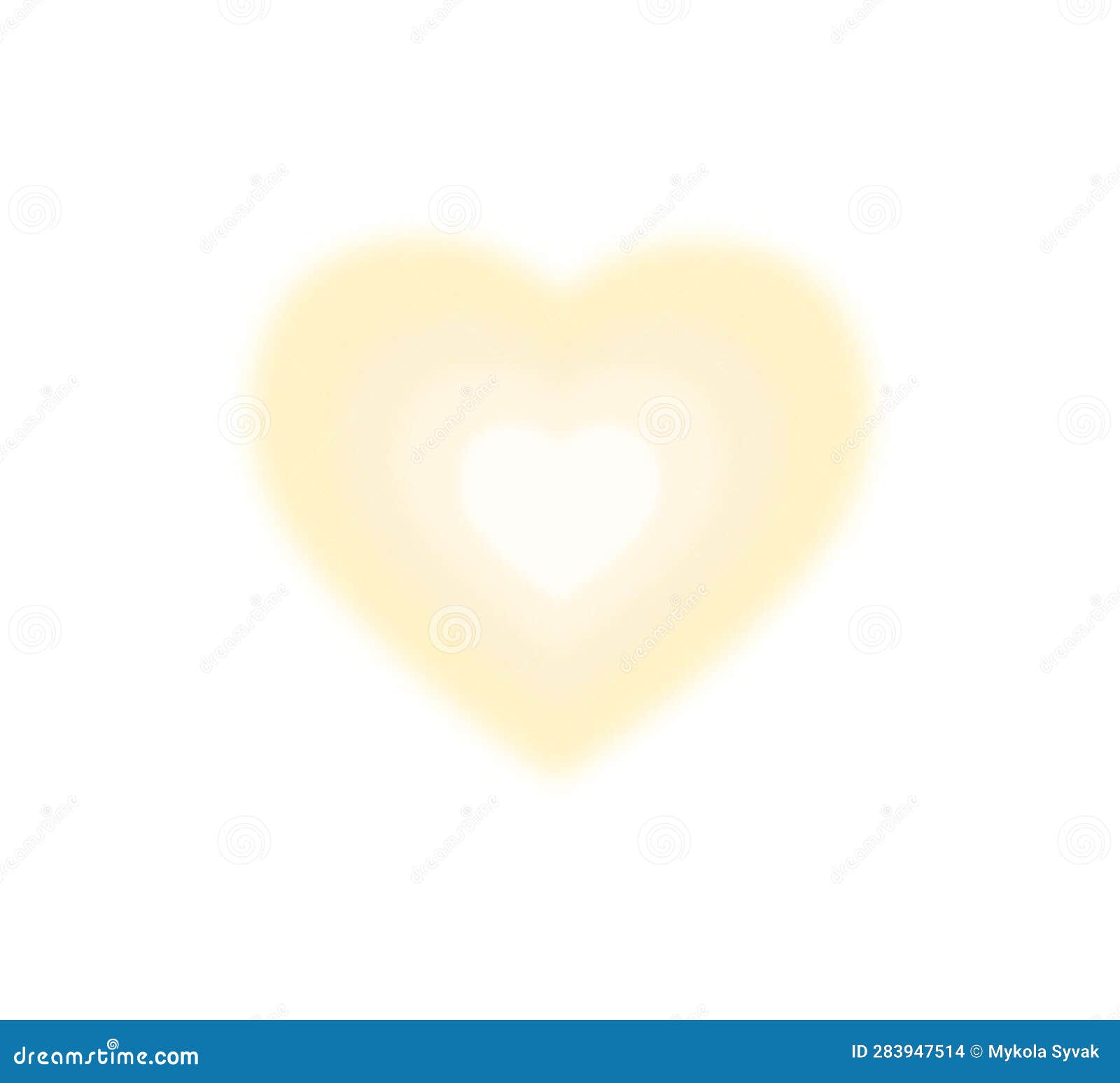 Blurred Gradient Heart stock vector. Illustration of gradient - 283947514