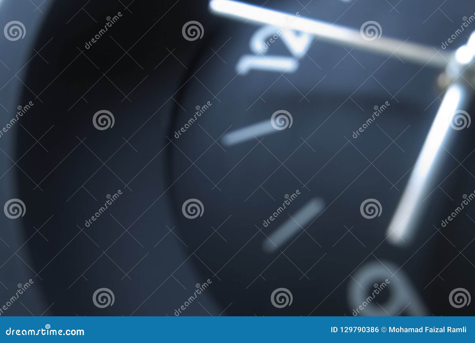 Blurred Image of Clock Background Showing 9 O Clock Stock Photo - Image ...