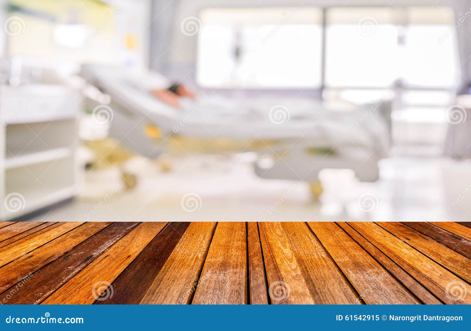 Blurred Image of Patient with Drip in Hospital for Background Us Stock ...